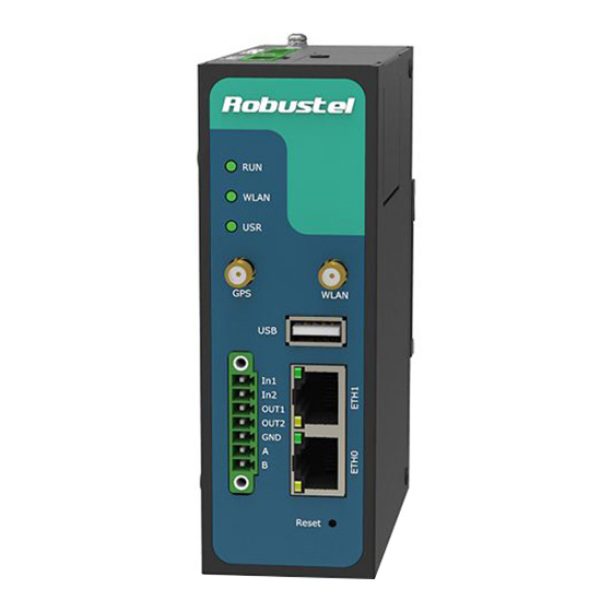 ROBUSTEL GORUGGED R3000 WIRELINE USER MANUAL Pdf Download | ManualsLib