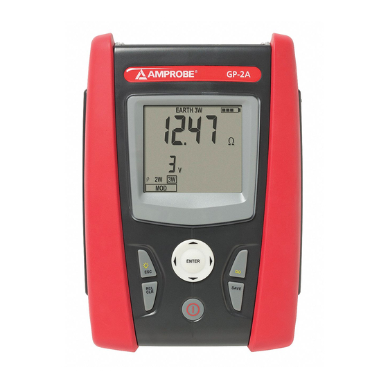AMPROBE GP-2A USER MANUAL Pdf Download | ManualsLib