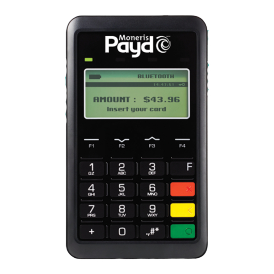 MONERIS PAYD PIN SETUP MANUAL Pdf Download | ManualsLib