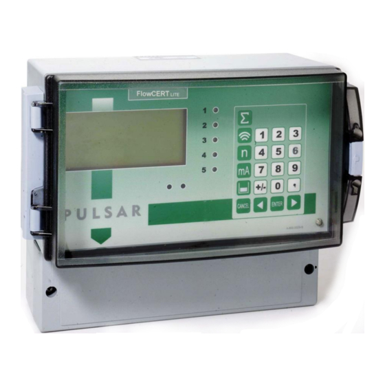 PULSAR FLOWCERT LITE INSTRUCTION MANUAL Pdf Download | ManualsLib