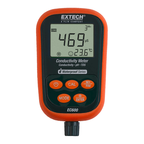 EXTECH INSTRUMENTS EC600 USER MANUAL Pdf Download | ManualsLib