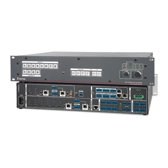 EXTRON ELECTRONICS DTP CROSSPOINT 84 IPCP PROGRAMMING MANUAL Pdf ...