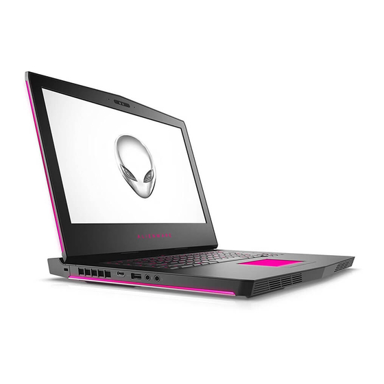 ALIENWARE 15 R3 SERVICE MANUAL Pdf Download | ManualsLib
