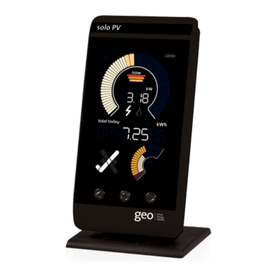 GEO SOLO USER INSTRUCTIONS Pdf Download | ManualsLib