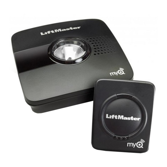 CHAMBERLAIN MYQ GARAGE 821 LM INSTALLATION MANUAL Pdf Download | ManualsLib