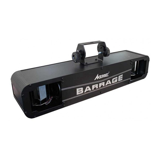 ACME BARRAGE LED-248 USER MANUAL Pdf Download | ManualsLib