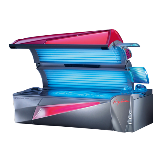 ERGOLINE OPENSUN550 OPERATING INSTRUCTIONS MANUAL Pdf Download | ManualsLib