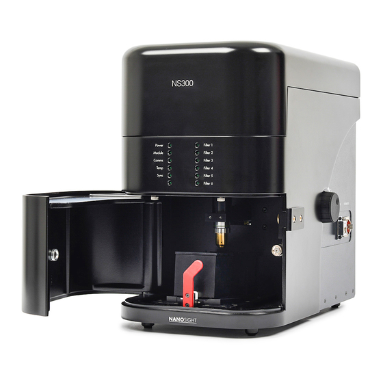 MALVERN NANOSIGHT NS300 OPERATING MANUAL Pdf Download | ManualsLib
