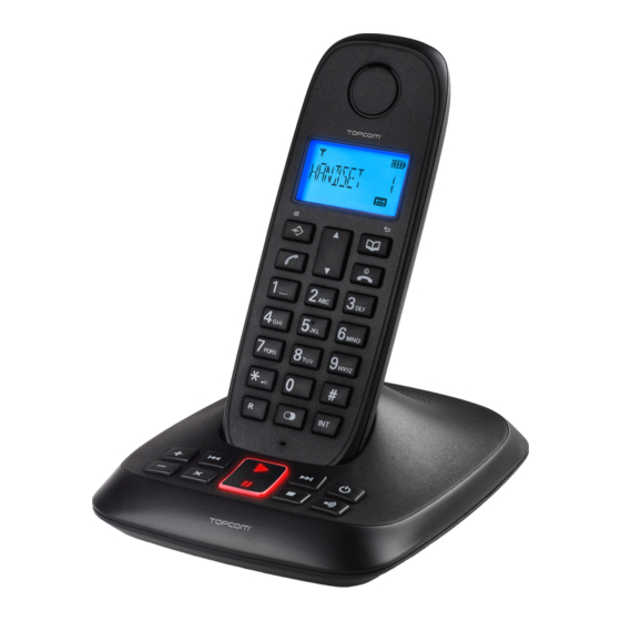 TOPCOM TE-5735 SHORT MANUAL Pdf Download | ManualsLib