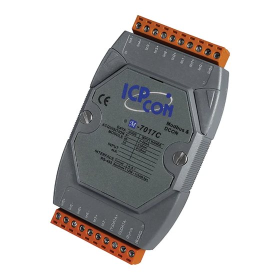 ICP DAS USA I-7017(F)C QUICK START MANUAL Pdf Download | ManualsLib