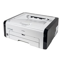 RICOH SP 220NW SETUP MANUAL Pdf Download | ManualsLib