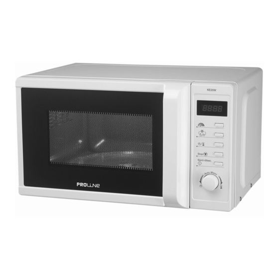 PROLINE KE20W OPERATING INSTRUCTIONS MANUAL Pdf Download | ManualsLib