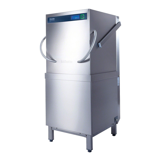 MIELE PG 8172 OPERATING INSTRUCTIONS MANUAL Pdf Download | ManualsLib