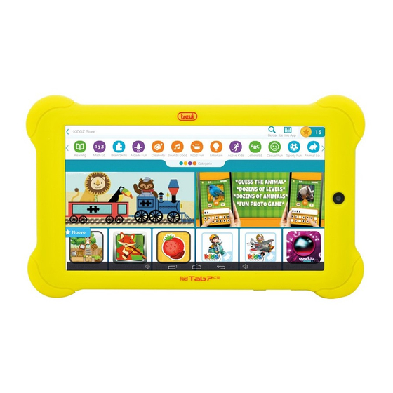 TREVI KID TAB 7 C16 USER MANUAL Pdf Download | ManualsLib