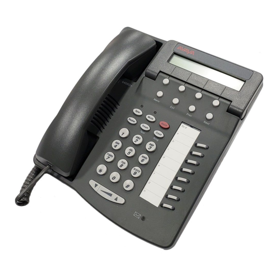 LUCENT TECHNOLOGIES 6408D+ USER MANUAL AND REFERENCE MANUAL Pdf ...