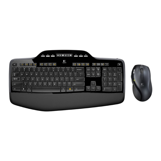 LOGITECH MK700 USER MANUAL Pdf Download | ManualsLib
