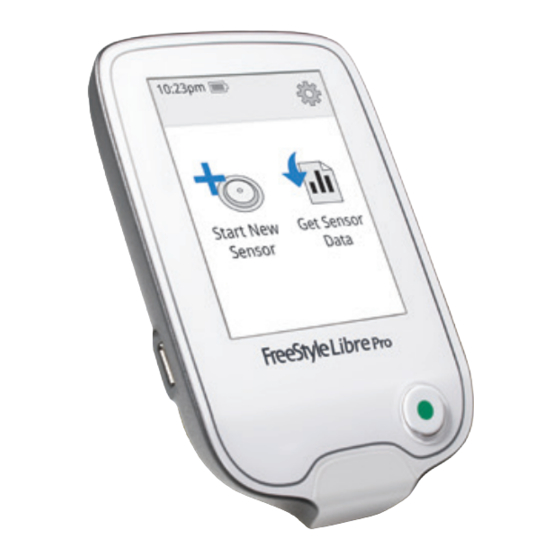 FREESTYLE LIBRE PRO OPERATOR'S MANUAL Pdf Download | ManualsLib