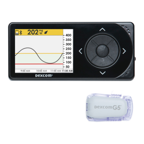 DEXCOM G5 MOBILE USER MANUAL Pdf Download | ManualsLib