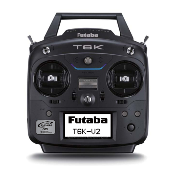 FUTABA T6K-V2 INSTRUCTION MANUAL Pdf Download | ManualsLib
