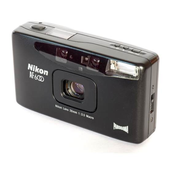 NIKON AF600 INSTRUCTION MANUAL Pdf Download | ManualsLib