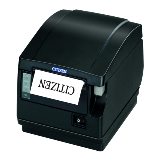 CITIZEN CT-S651 TYPE II USER MANUAL Pdf Download | ManualsLib