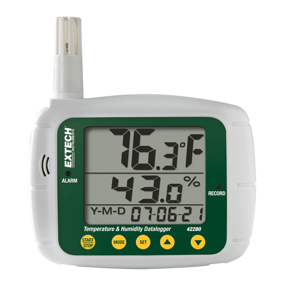 EXTECH INSTRUMENTS 42280 USER MANUAL Pdf Download | ManualsLib