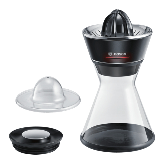 BOSCH MCP72GPB INSTRUCTION MANUAL Pdf Download | ManualsLib