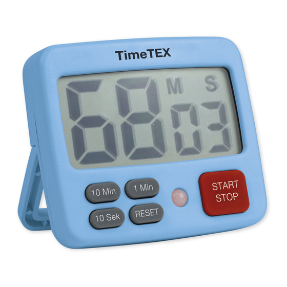 TIMETEX DIGITAL 3+X OPERATING INSTRUCTIONS Pdf Download | ManualsLib