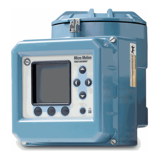 EMERSON MICRO MOTION 3500 INSTALLATION MANUAL Pdf Download | ManualsLib