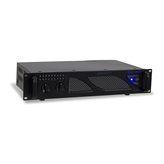 TECHNICAL PRO PX3000 USER MANUAL Pdf Download | ManualsLib