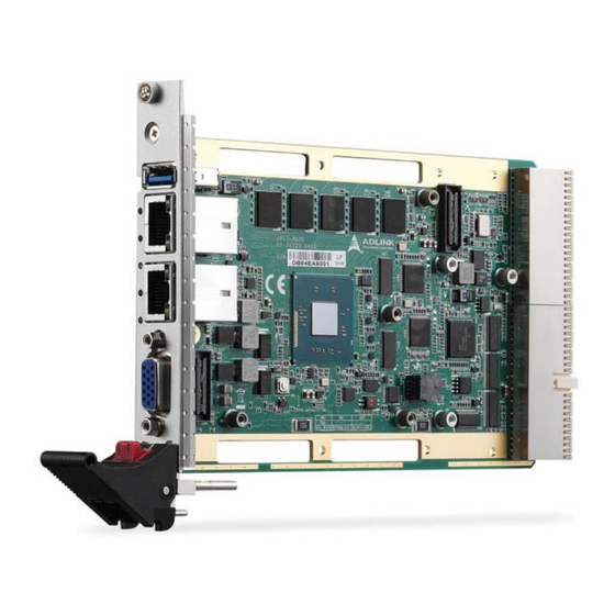 ADLINK TECHNOLOGY CPCI-3620 SERIES USER MANUAL Pdf Download | ManualsLib