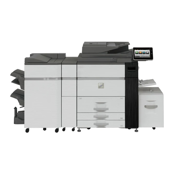 SHARP MX-M905 USER MANUAL Pdf Download | ManualsLib