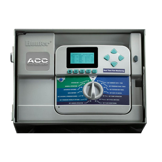 HUNTER ACC-1200 MANUAL Pdf Download | ManualsLib