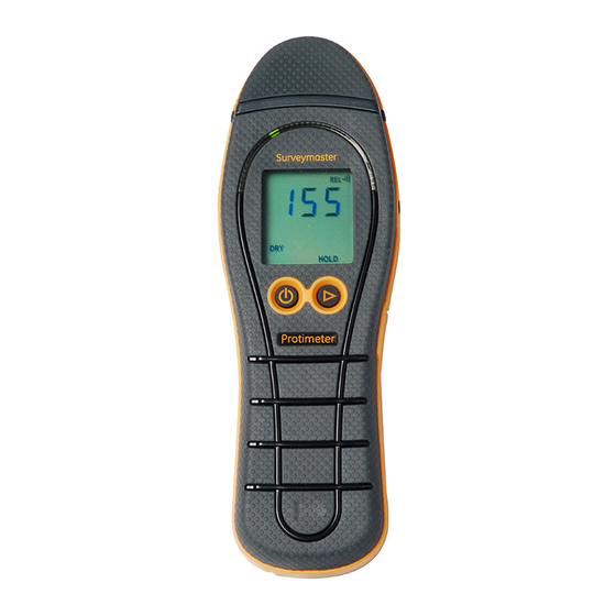PROTIMETER SURVEYMASTER INSTRUCTION MANUAL Pdf Download | ManualsLib