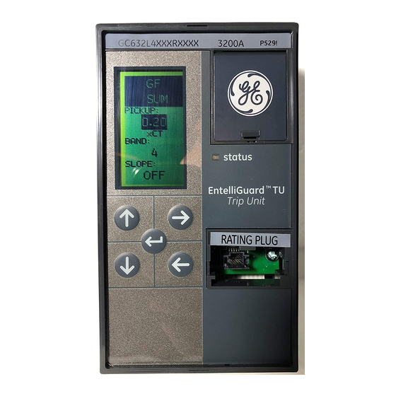 GE ENTELLIGUARD TU INSTALLATION, OPERATION AND MAINTENANCE MANUAL Pdf ...