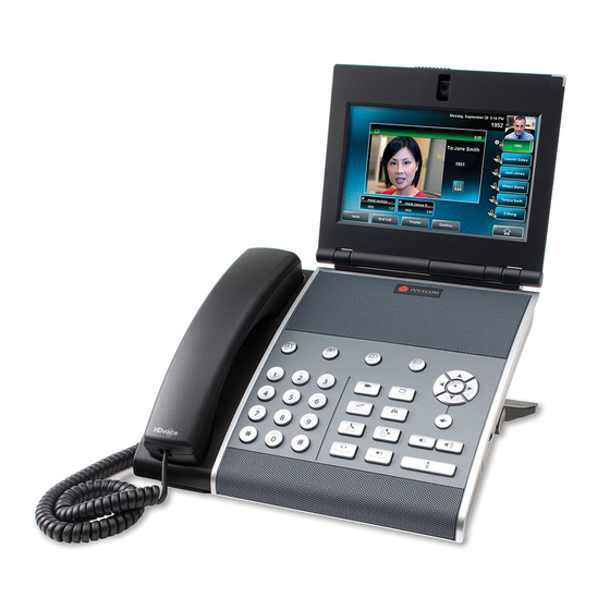 POLYCOM VVX 1500 SERIES QUICK START MANUAL Pdf Download | ManualsLib