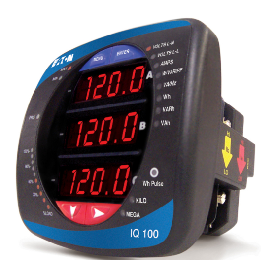 EATON IQ 100 SERIES USER & INSTALLATION MANUAL Pdf Download | ManualsLib