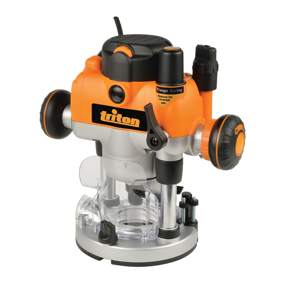 TRITON MOF 001 OPERATING AND SAFETY INSTRUCTIONS MANUAL Pdf Download ...