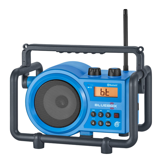 SANGEAN BLUEBOX BB-100 MANUAL Pdf Download | ManualsLib