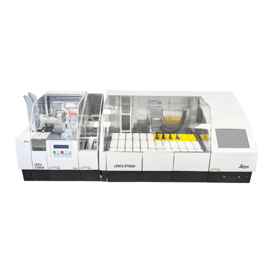 LEICA ST5020 INSTRUCTIONS FOR USE MANUAL Pdf Download | ManualsLib