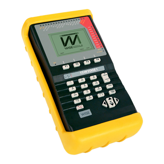 WISE TSW200E1 MANUAL Pdf Download | ManualsLib