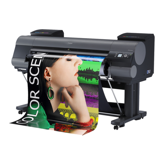 CANON IPF8300 USER MANUAL Pdf Download | ManualsLib