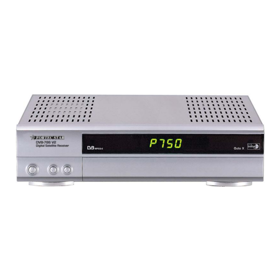 FORTEC STAR DVB-786V3 INSTRUCTION MANUALS Pdf Download | ManualsLib