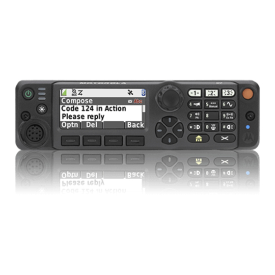 MOTOROLA ASTRO APX USER MANUAL Pdf Download | ManualsLib