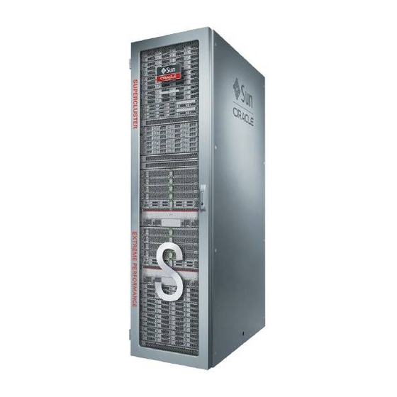 Oracle Supercluster T5 8 Owners Manual Pdf Download Manualslib