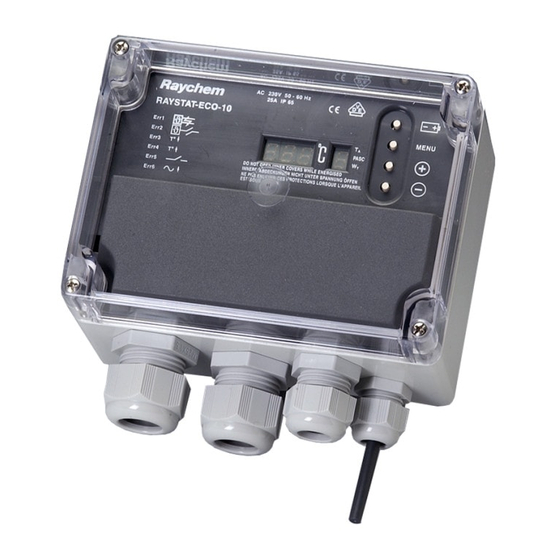PENTAIR RAYCHEM RAYSTAT-CONTROL-10 USER MANUAL Pdf Download | ManualsLib
