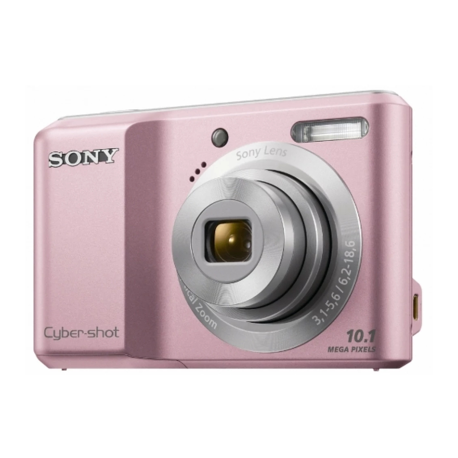 SONY CYBERSHOT DSC-S2000 SERVICE MANUAL Pdf Download | ManualsLib