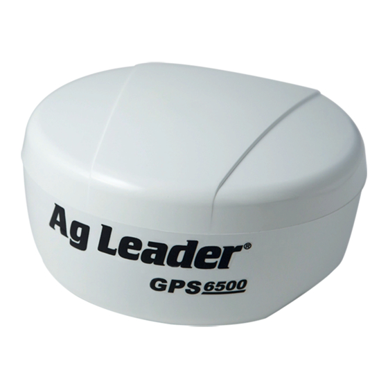 AG LEADER GPS 6500 USER MANUAL Pdf Download | ManualsLib