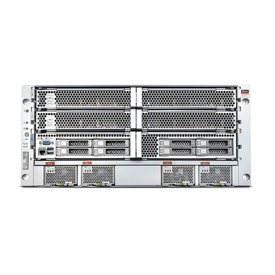 ORACLE SPARC T7-4 SERVICE MANUAL Pdf Download | ManualsLib