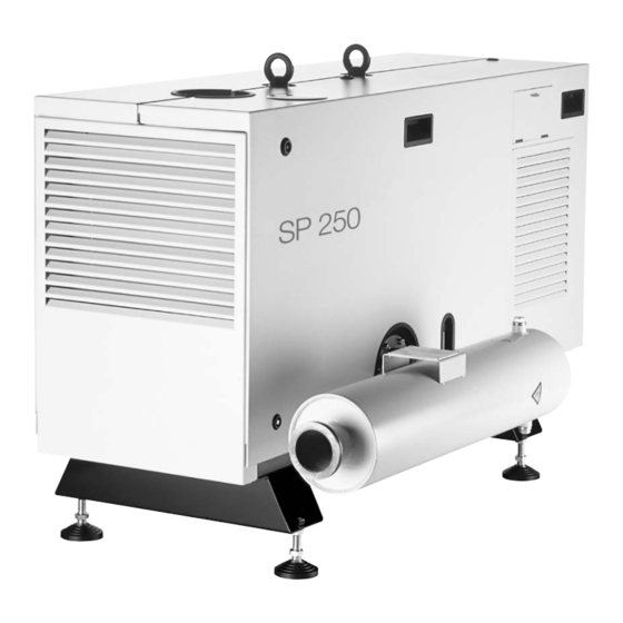 LEYBOLD SCREWLINE SP250 OPERATING INSTRUCTIONS MANUAL Pdf Download ...